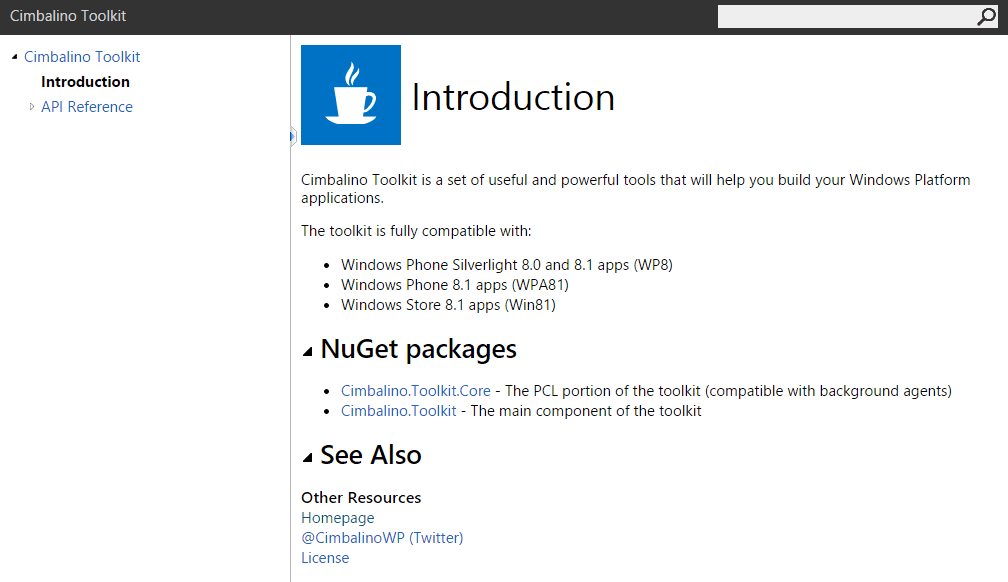 Cimbalino Toolkit Documentation – pedrolamas.com